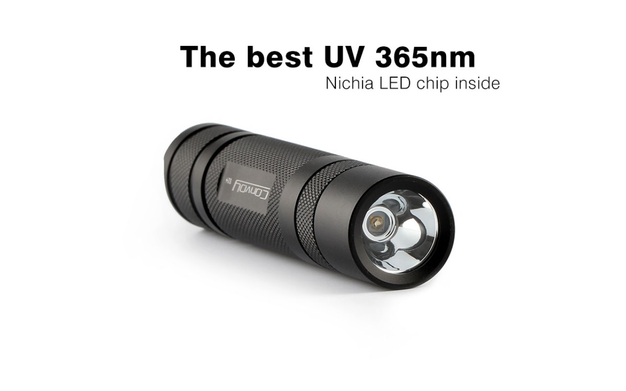 Convoy S2+ UV, EDC Ultraviolet LED Flashlight - Convoy Flashlights in ...