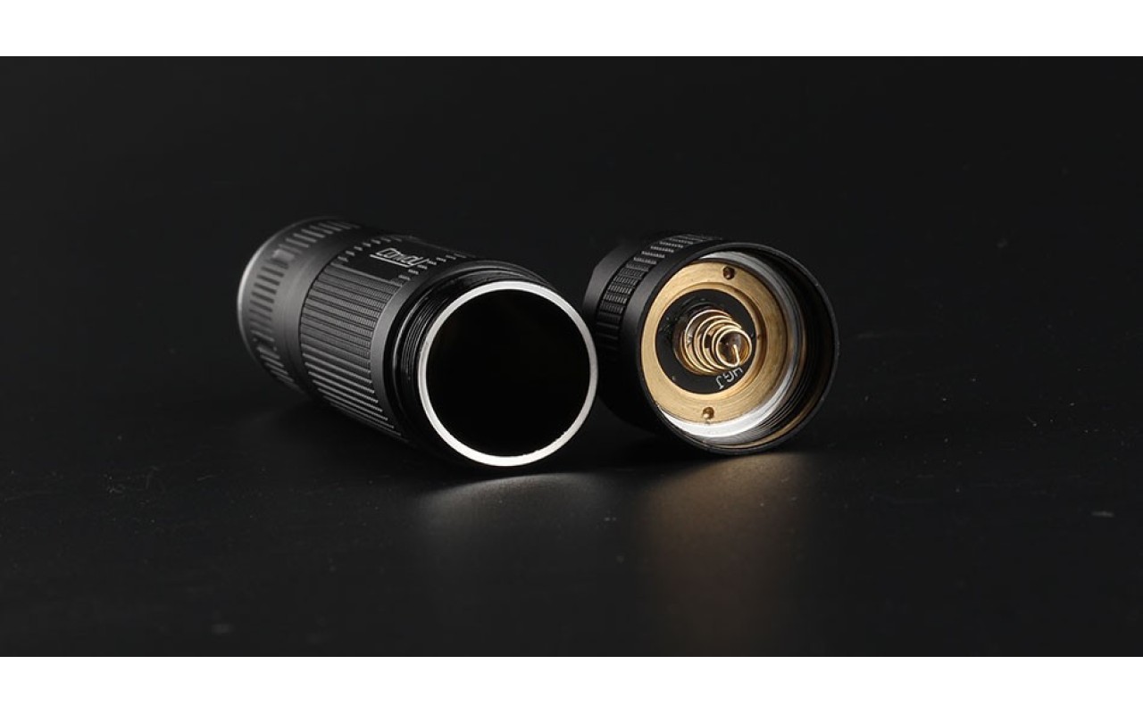 Convoy S3 Black, Warm White EDC LED Flashlight - Convoy Flashlights in ...
