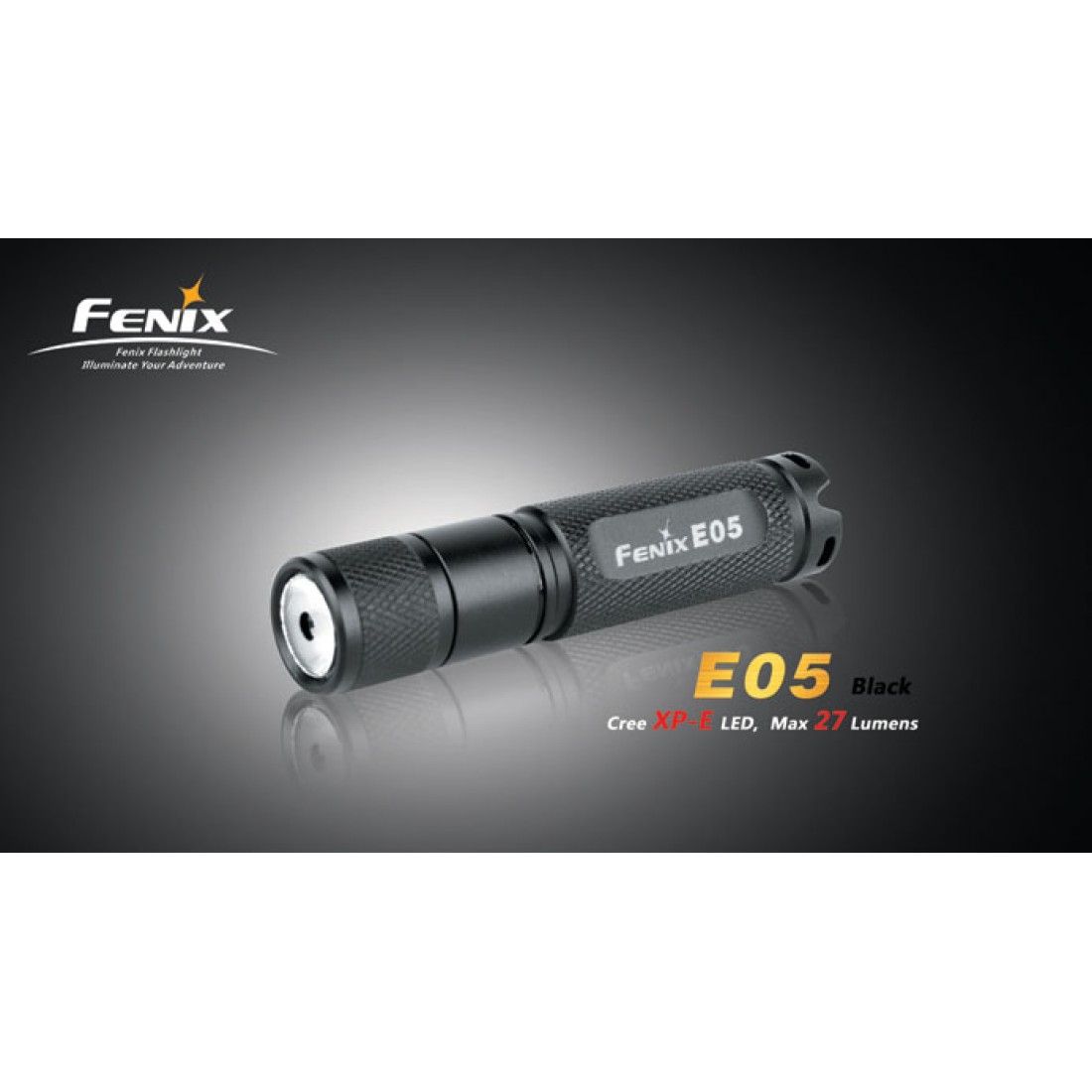Fenix E05 - 27 Lumens AAA Black Keychain Torch Light - Buy Fenix E05 ...