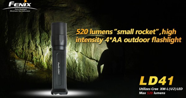 Fenix LD41 Flashlight in India - Buy Fenix LD41 XML U2 AA battery torch ...
