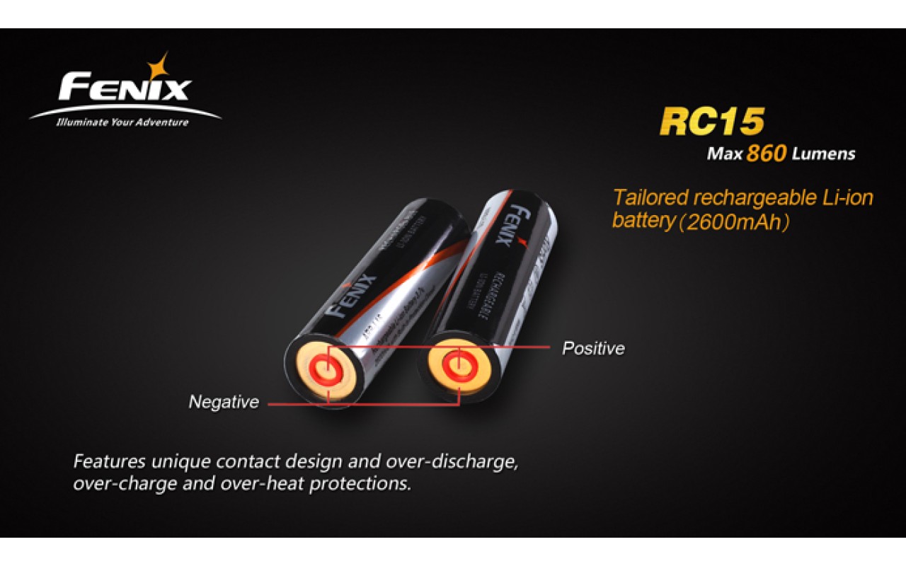 Fenix RC15 Rechargeable Flashlight - Buy Fenix RC15 Rechargeable Light ...