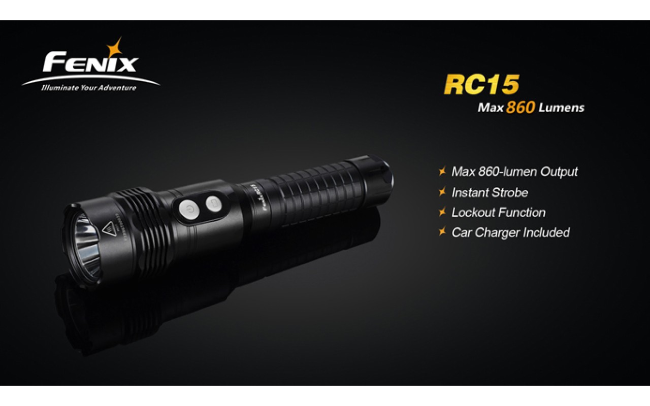 Fenix RC15 Rechargeable Flashlight - Buy Fenix RC15 Rechargeable Light ...