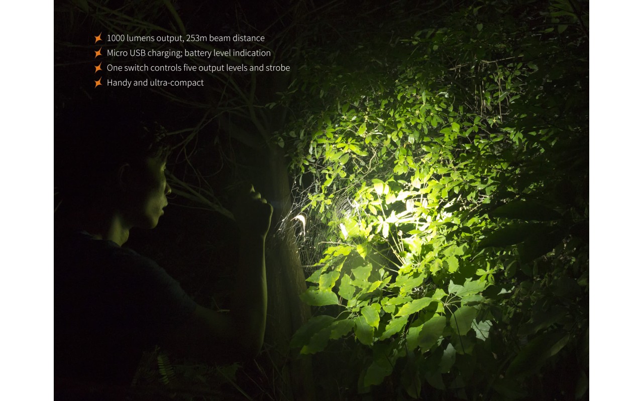 Fenix UC30 2017 Upgraded LED Flashlight, USB Rechargeable Flashlight - Fenix UC30 in India at ...