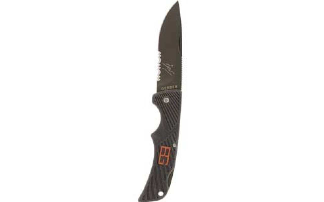 Gerber Bear Grylls Compact Scout Knife - Drop Point, Serrated ...