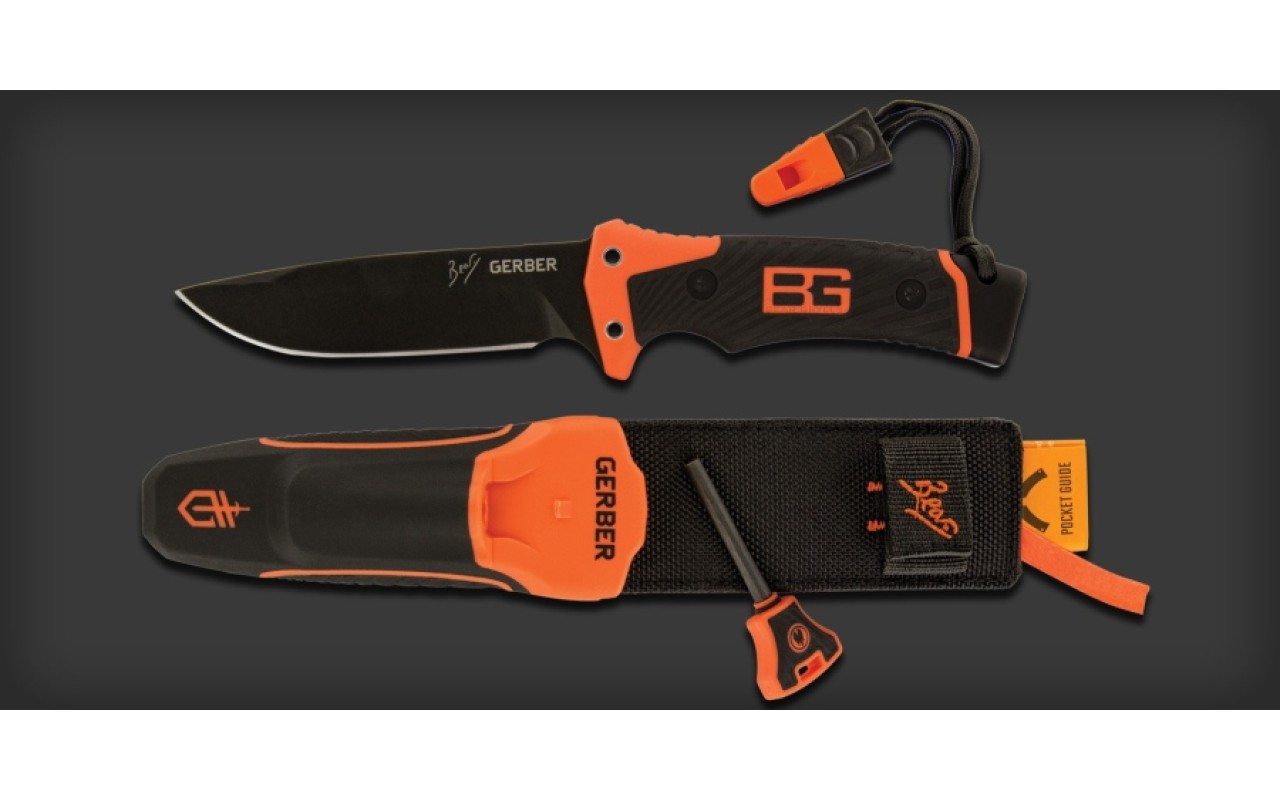 Gerber Bear Grylls Ultimate Pro Fixed Blade Knife - Survival Knife