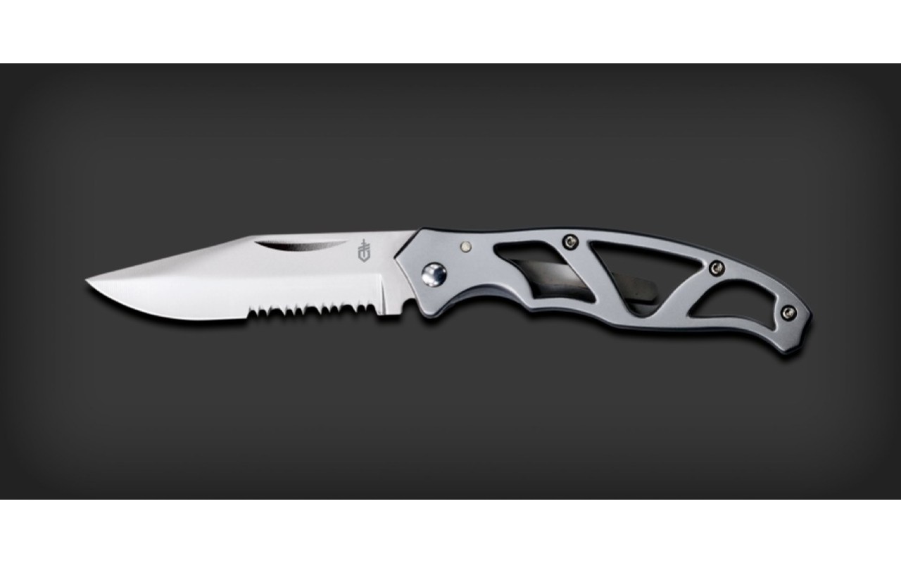 Gerber Mini Paraframe Knife - Serrated Edge, Essentials