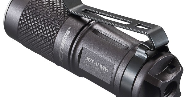 JETBeam JET-II MK Titanium Grey EDC LED Flashlight - EDC Flashlight ...