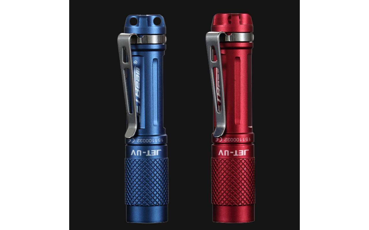 JETBeam JET-UV Ultraviolet EDC Keychain LED Flashlight - UV Keychain ...