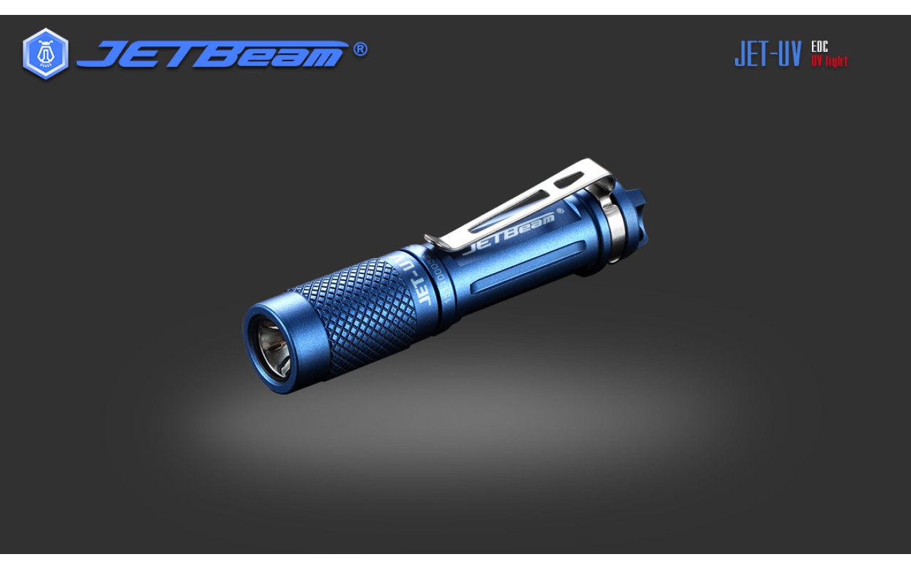 JETBeam JET-UV Ultraviolet EDC Keychain LED Flashlight - UV Keychain ...