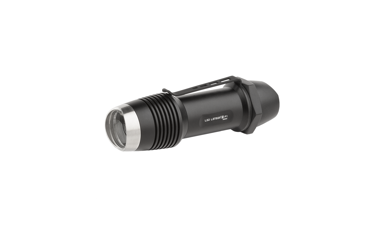 Ledlenser F1 LED Flashlight - 400 Lumens CR123A LED Flashlight ...