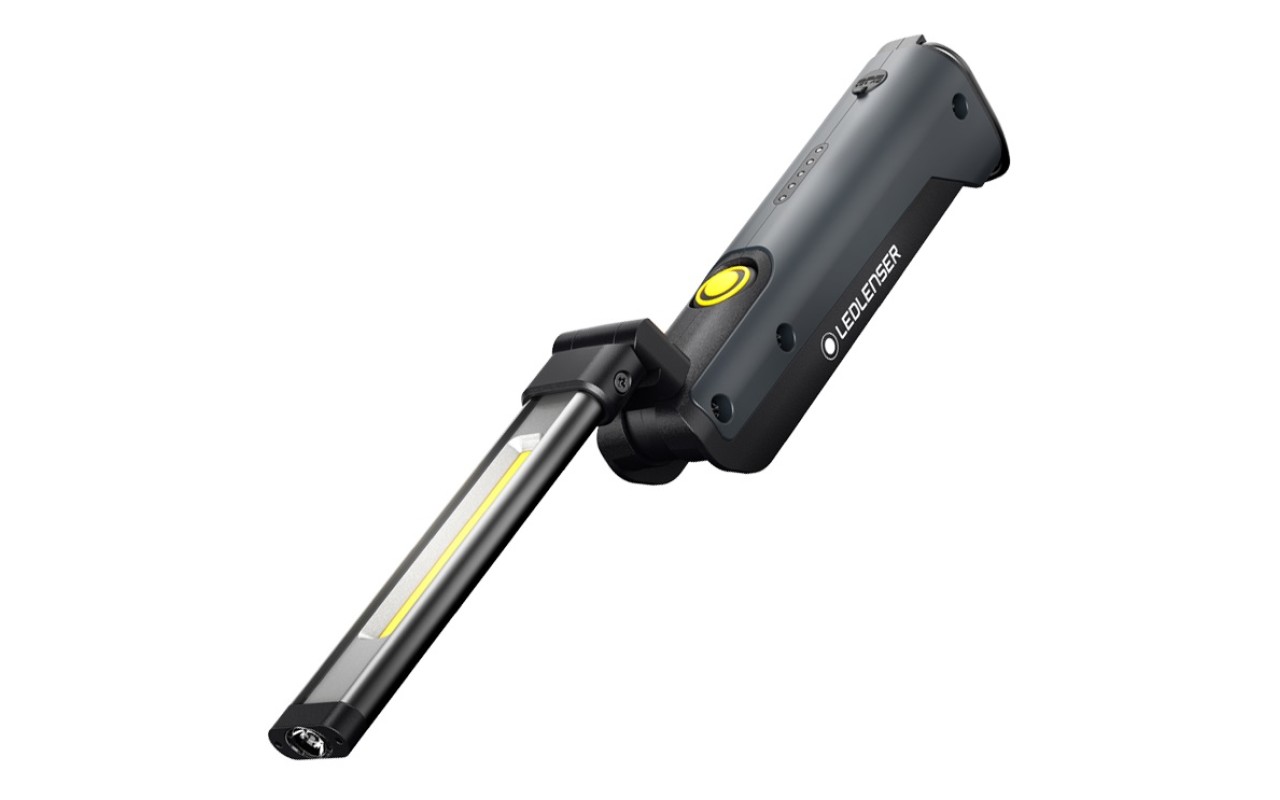 Ledlenser iW5R Flex LED Work Light, Magnetic Base, Flexible Head Flood ...