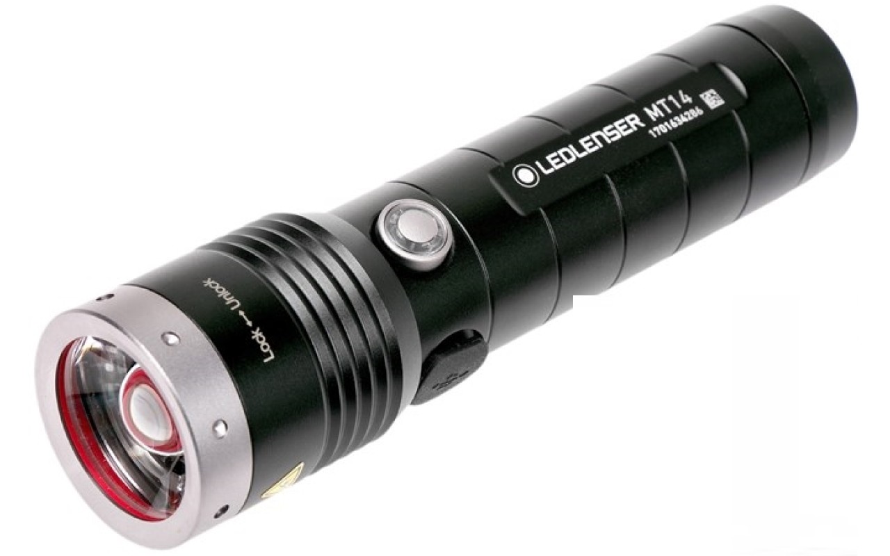 Ledlenser MT14 USB Rechargeable LED Flashlight with Adjustable focus ...