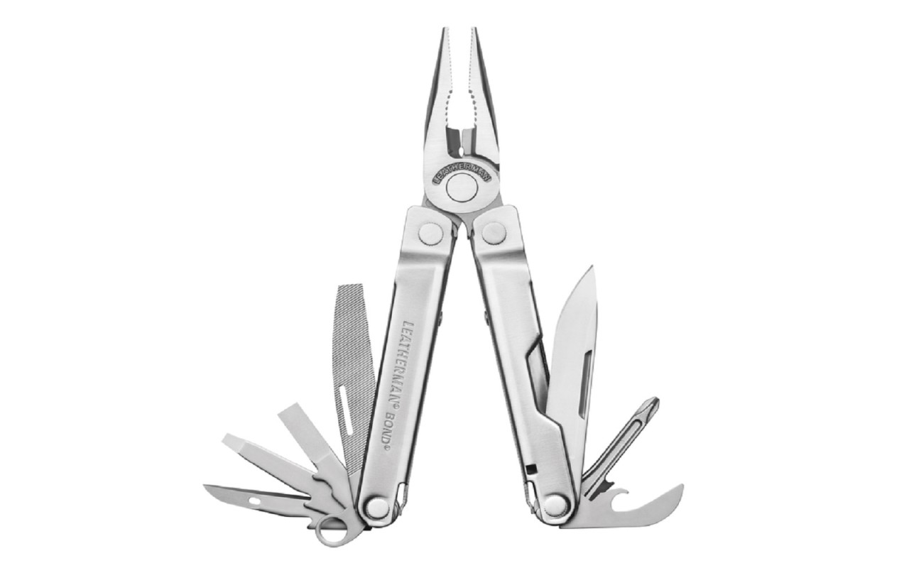 Leatherman Bond Silver Made in USA (14 Tools) - Leatherman Multi-Tools in India - Lightorati
