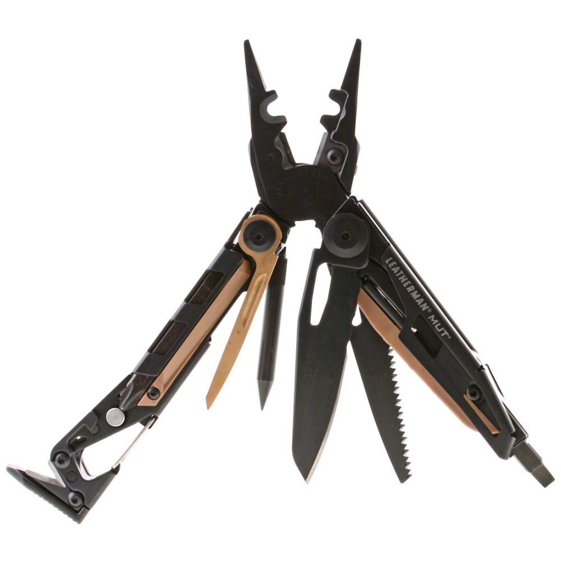 Leatherman MUT EOD Multitool Black, Made in USA (15 Tools) - Leatherman ...