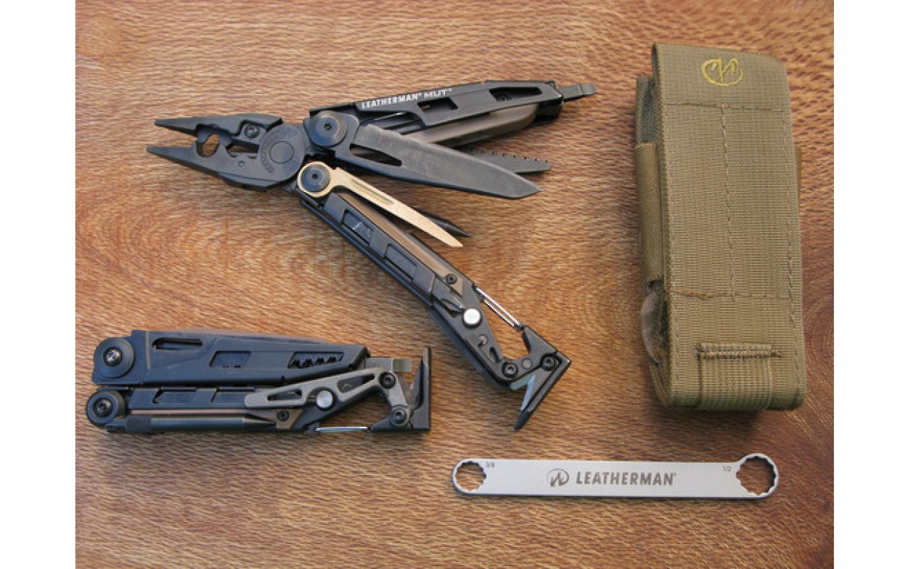 Leatherman MUT EOD Multitool Black, Made in USA (15 Tools) - Leatherman ...