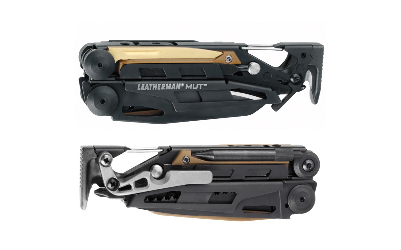 Leatherman MUT EOD Multitool Black, Made in USA (15 Tools) - Leatherman ...