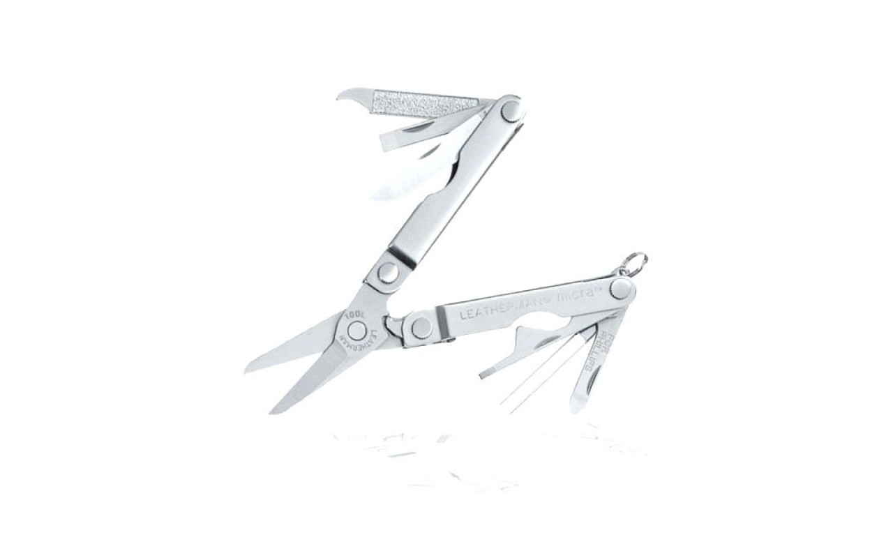 Leatherman Micra Multitool Made in USA (10 Tools) - Leatherman Multi ...