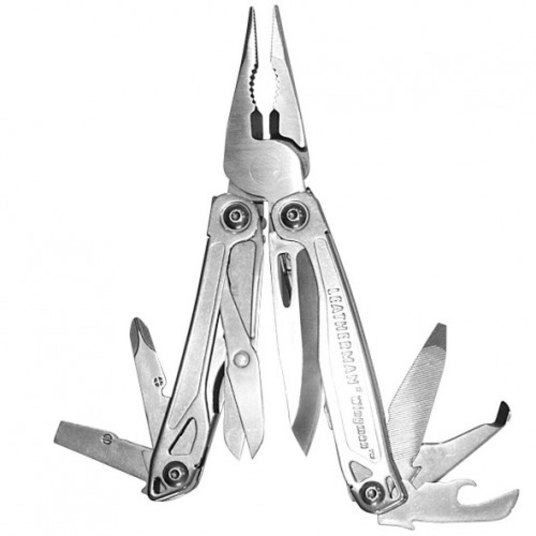 Leatherman Wingman Multitool Silver Made in USA (14Tools) - Leatherman ...