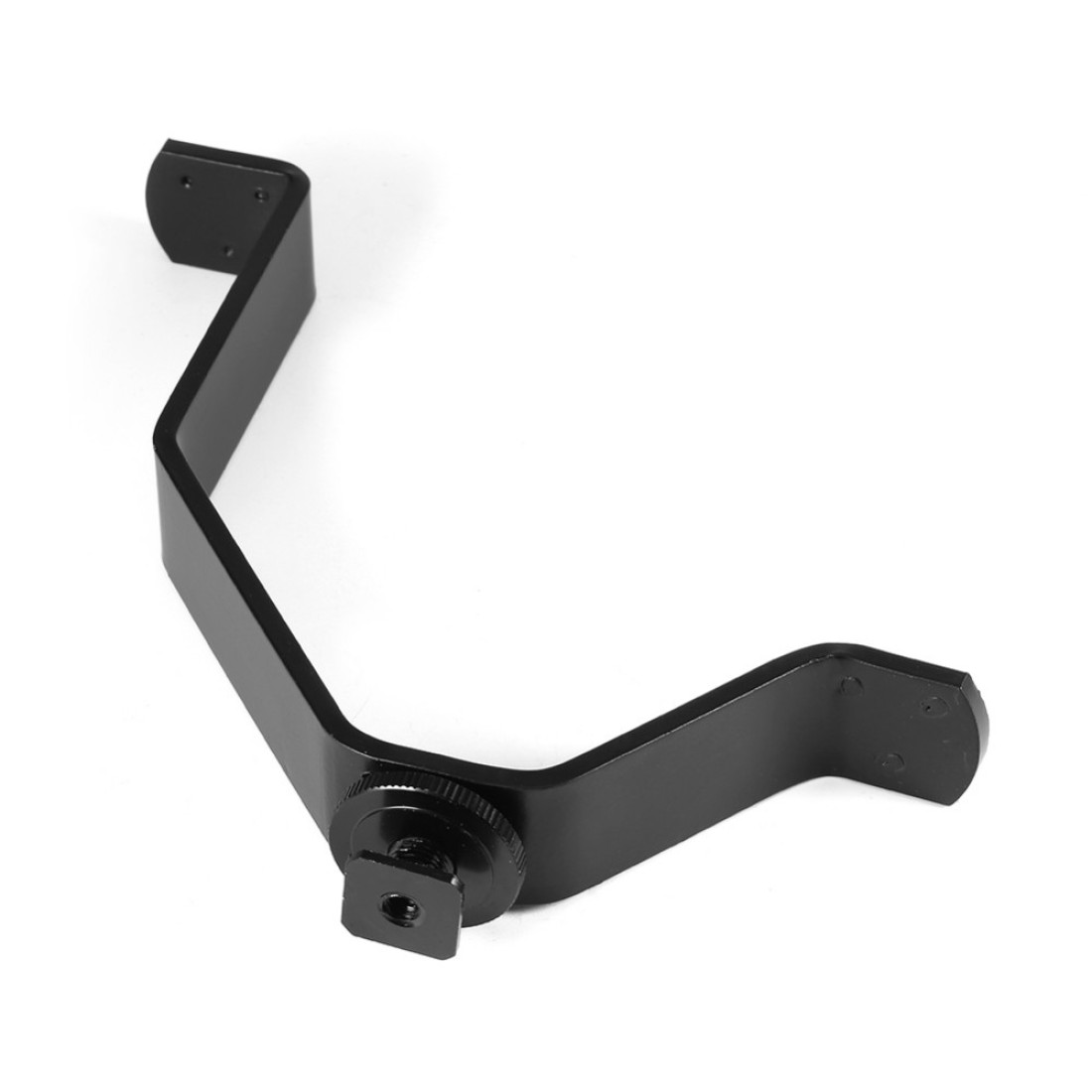 Triple Hot Shoe V Mount with Camera Flash Brackets for Photography and ...