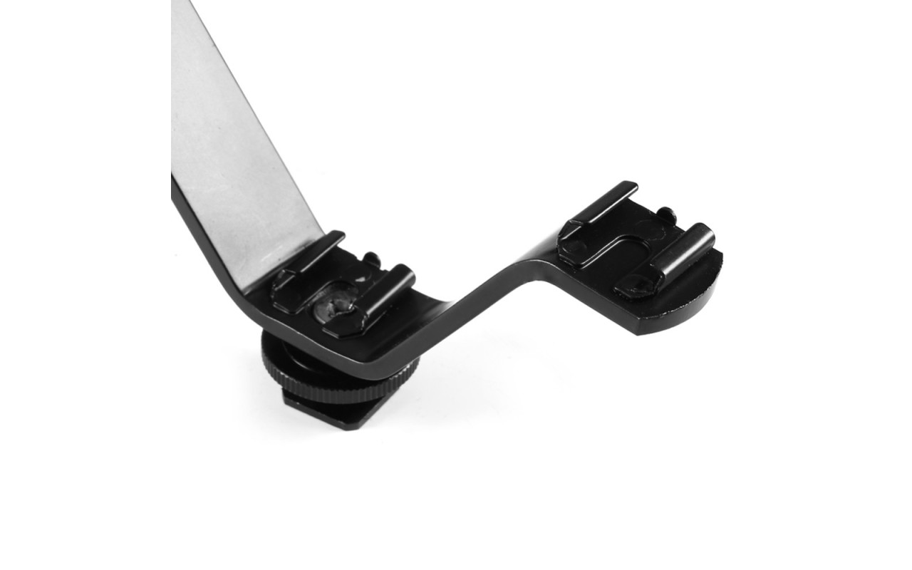 Triple Hot Shoe V Mount with Camera Flash Brackets for Photography and ...