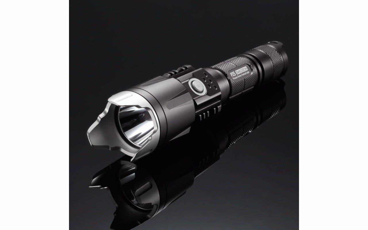 Nitecore Stainless Steel Crenulated Bezel 40mm for SRT7, P25, MH25, CR6 ...