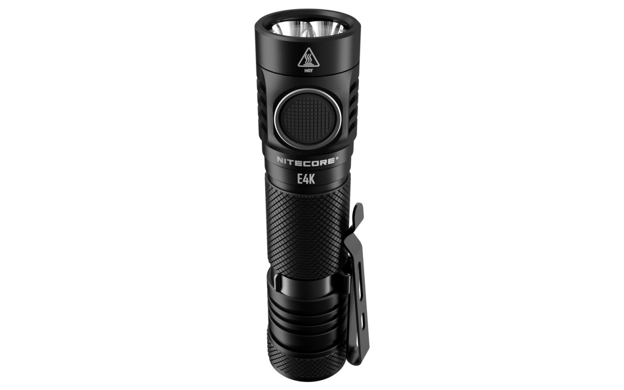 Nitecore E4K NEW - Upgraded User Interface, 4400 Lumens High Power EDC ...
