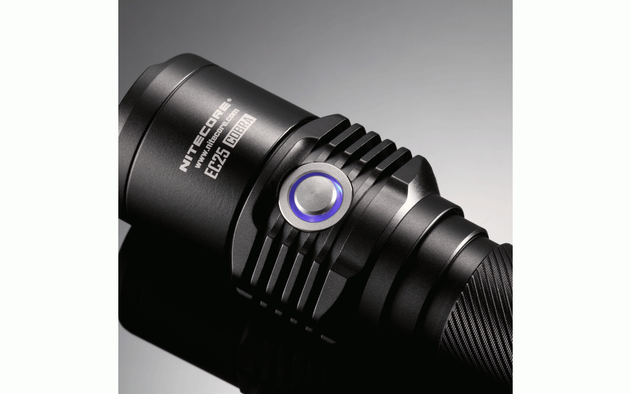 Nitecore EC25 Cobra - Palm Sized LED Flashlight, Nitecore EC25 960 ...