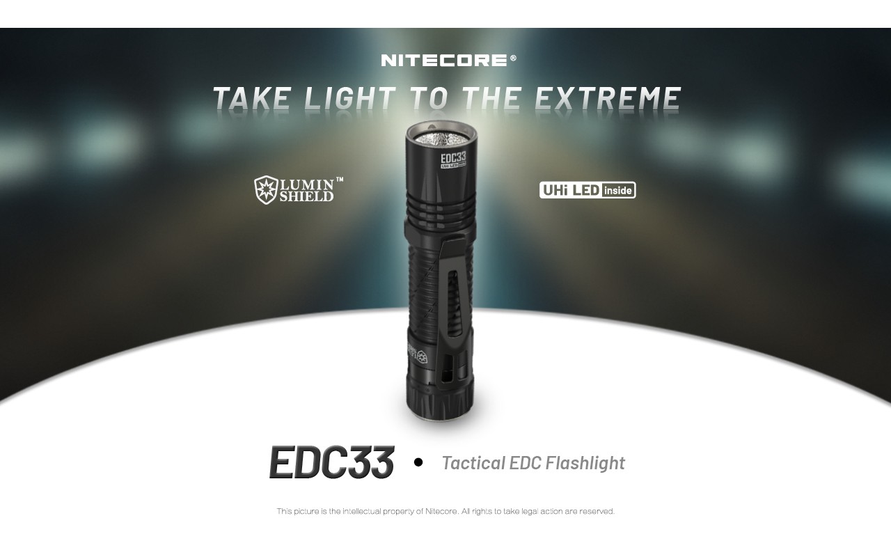 Nitecore EDC33 - 4000 Lumens, Powerful EDC Flashlight, Flood and Spot, USB-C Rechargeable in ...