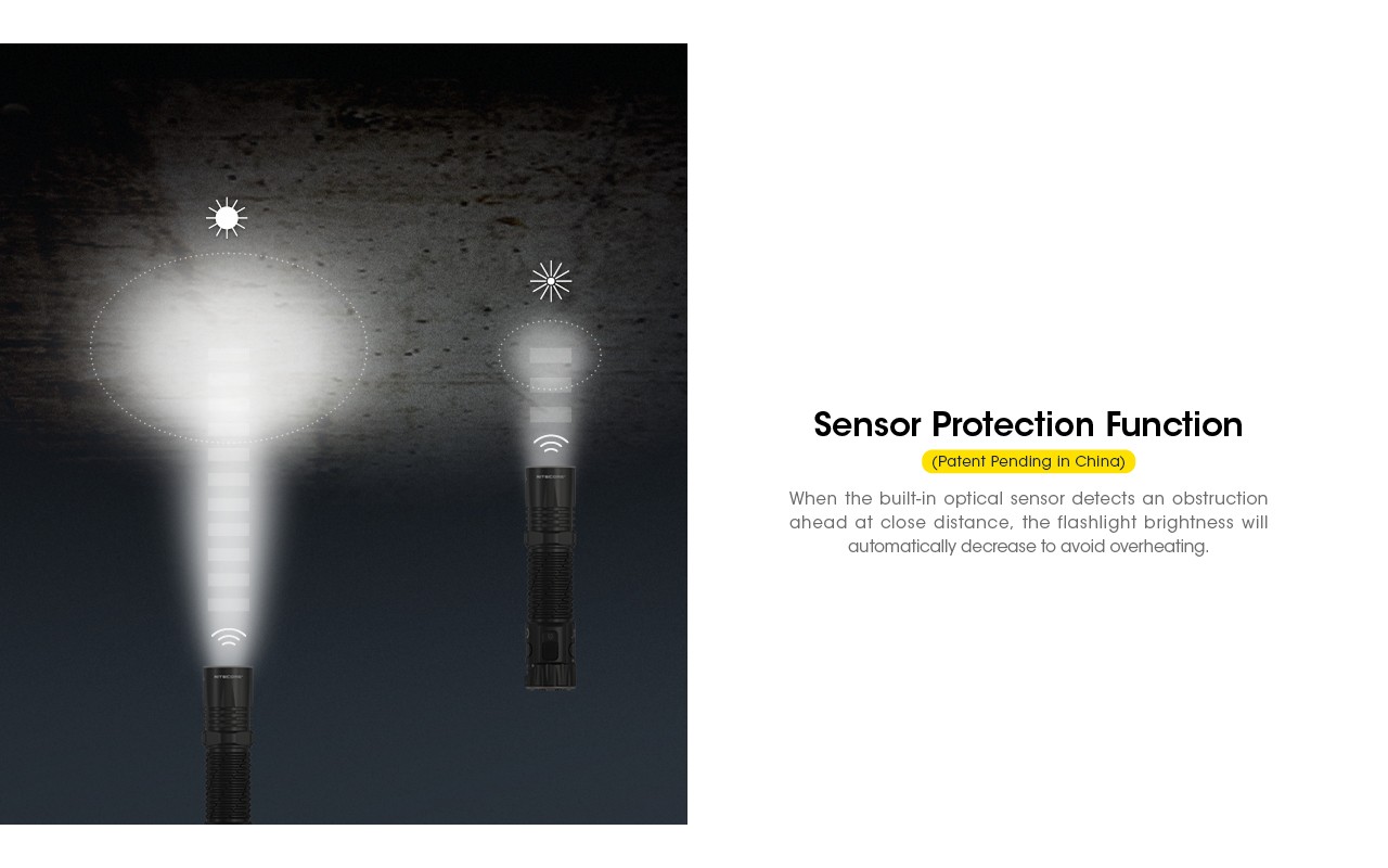 Nitecore EDC33 - 4000 Lumens, Powerful EDC Flashlight, Flood and Spot ...