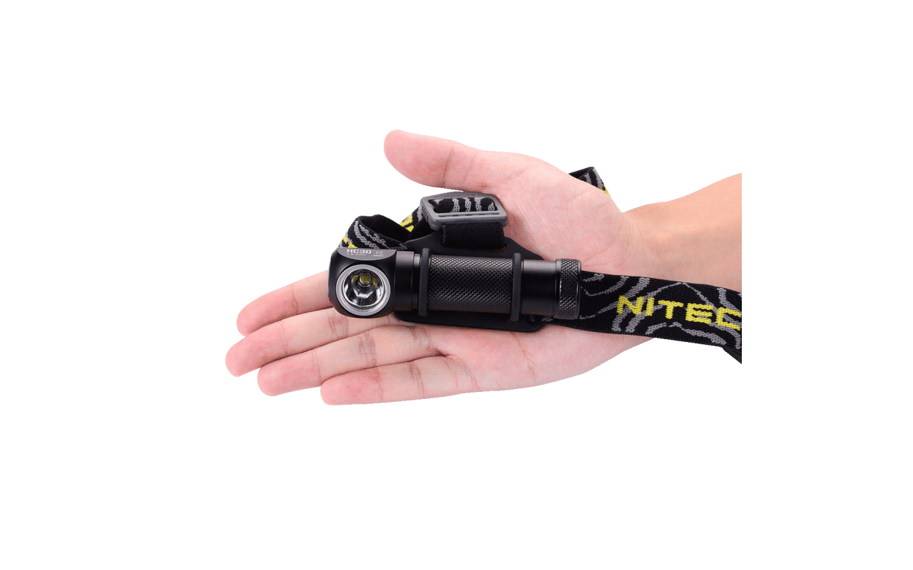 Nitecore HC30 LED Headlamp - Dual Form, Angle Head Headlamp and ...