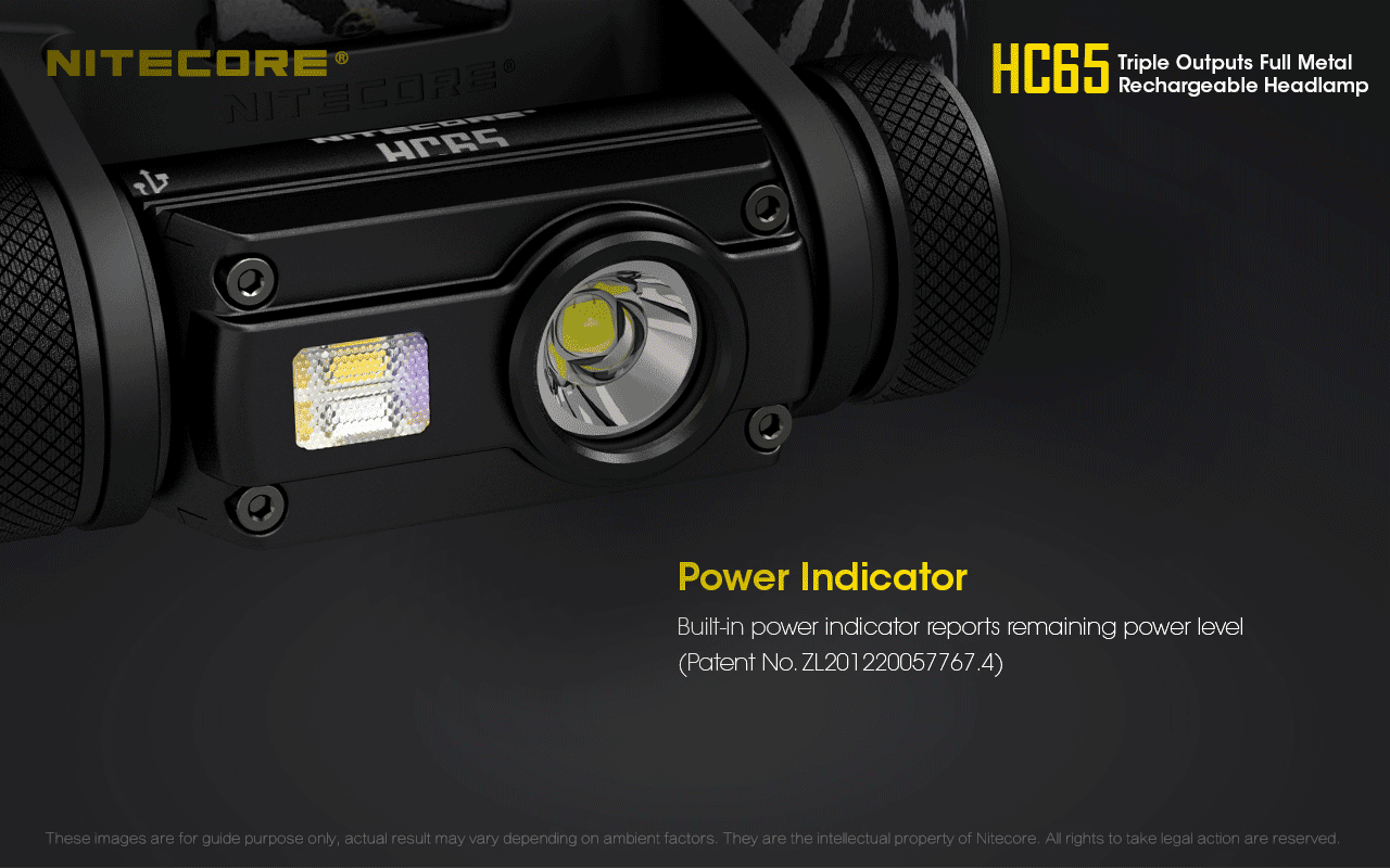 Nitecore HC65 USB Rechargeable LED Headlamp - 1000 Lumens, Nitecore ...