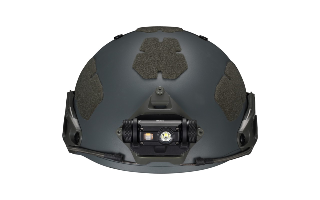 Nitecore HC65M LED Helmet Light with NVG Mount - USB Rechargeable, 1000 ...