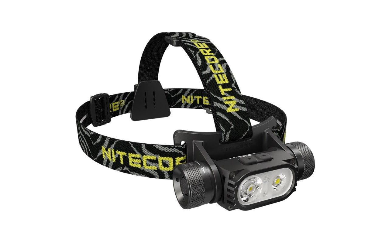 Nitecore HC68 Spot and Flood High Power Headlamp, USB-C Rechargeable ...