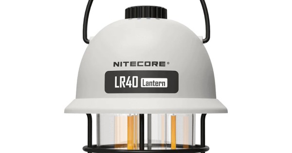 Nitecore LR40 Retro Camping Lantern - Warm White, White, Red Outputs ...