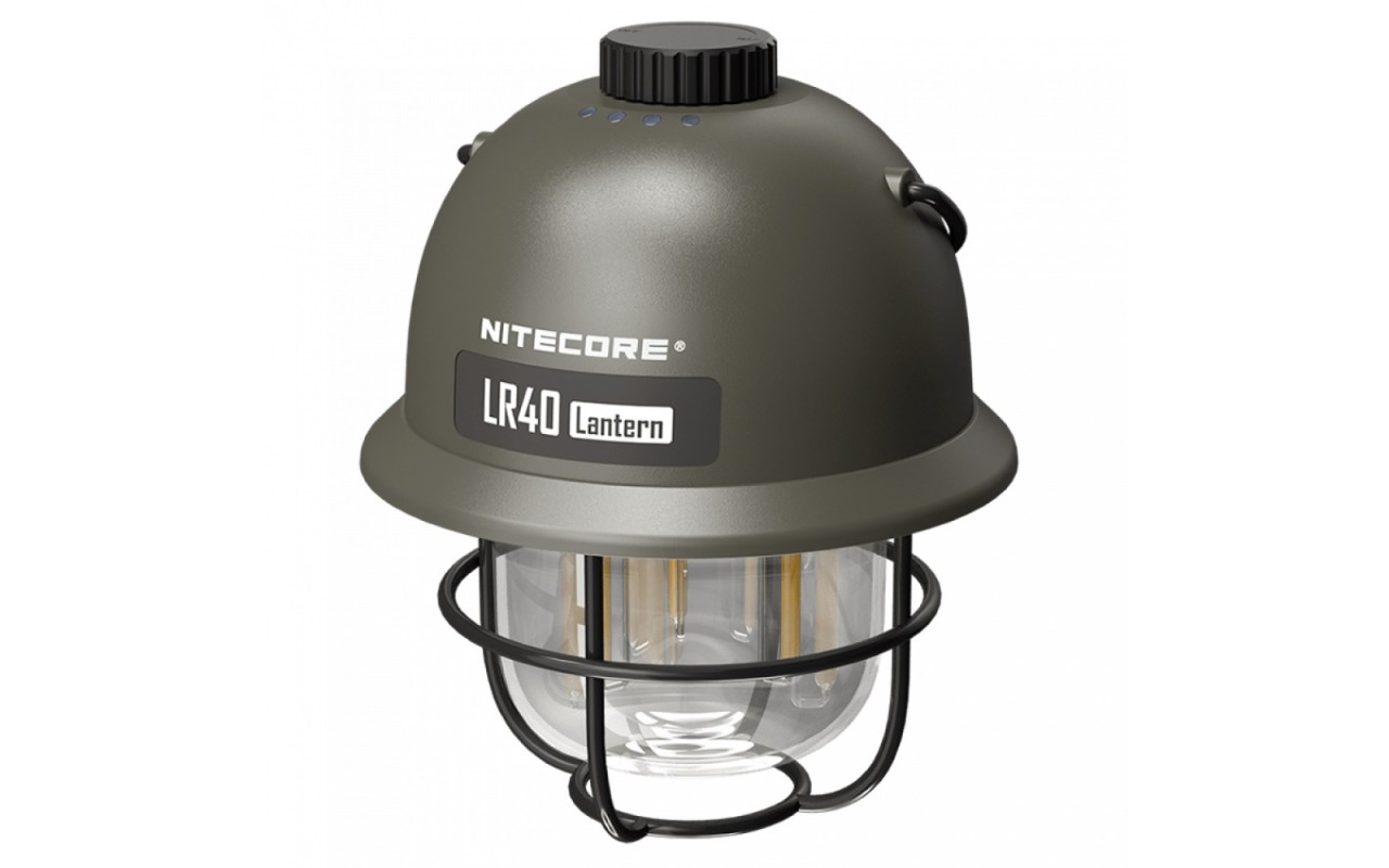 Nitecore LR40 Retro Camping Lantern - Warm White, White, Red Outputs ...