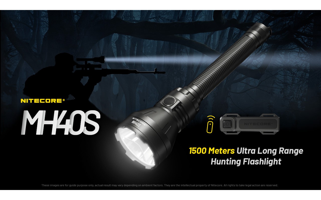 Nitecore MH40S - High Power Compact Tactical Flashlight, Best EDC ...