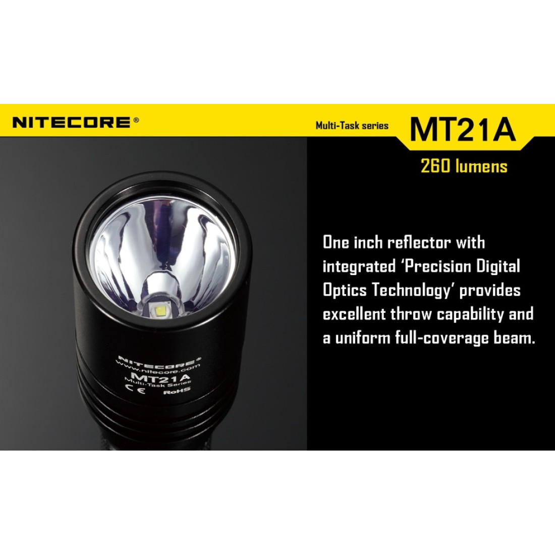 Nitecore MT21A - AA Torch, AA LED Flashlight, Nitecore MT21A in India ...