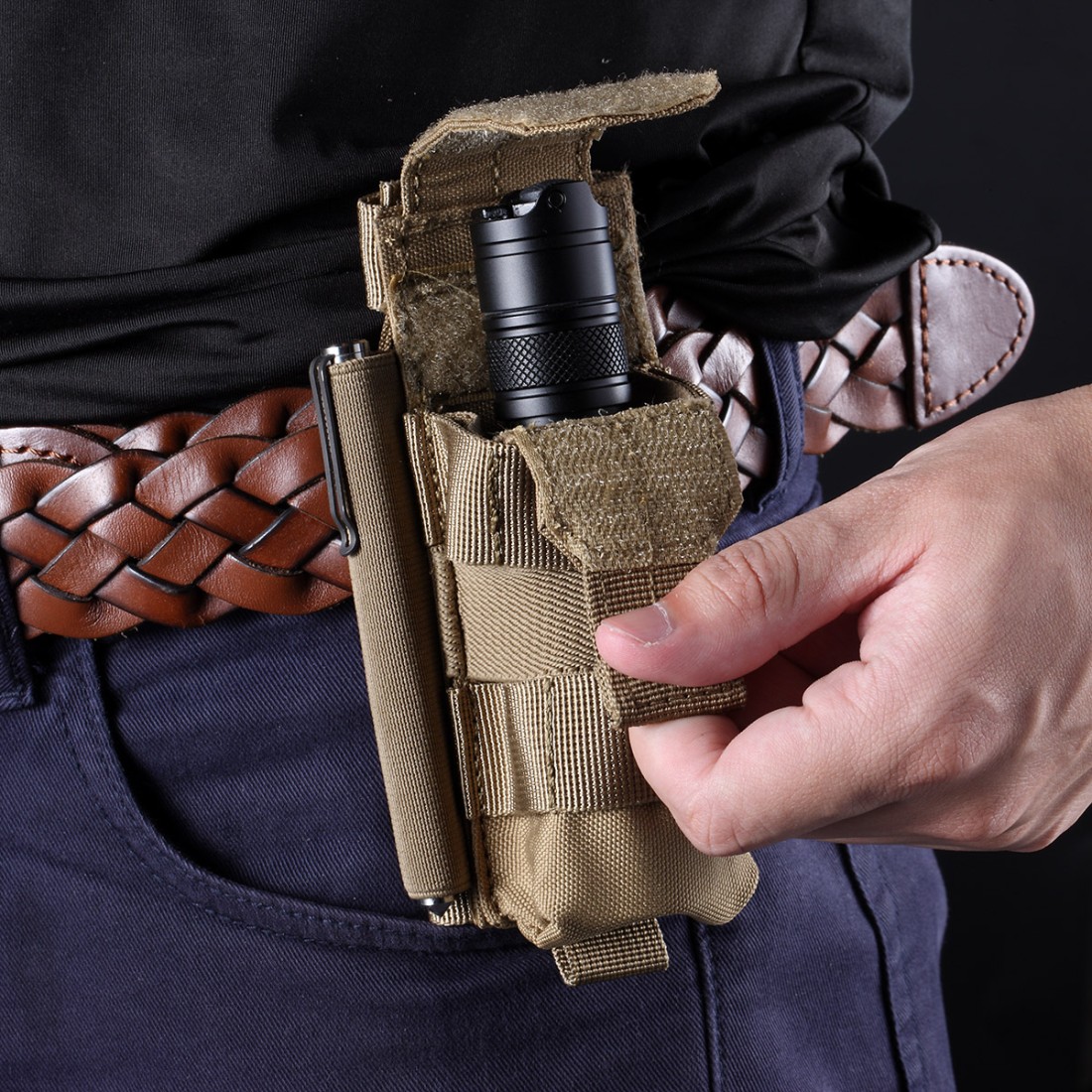 Nitecore NCP30 Durable Multi-function Nylon Holster for LED Flashlights ...