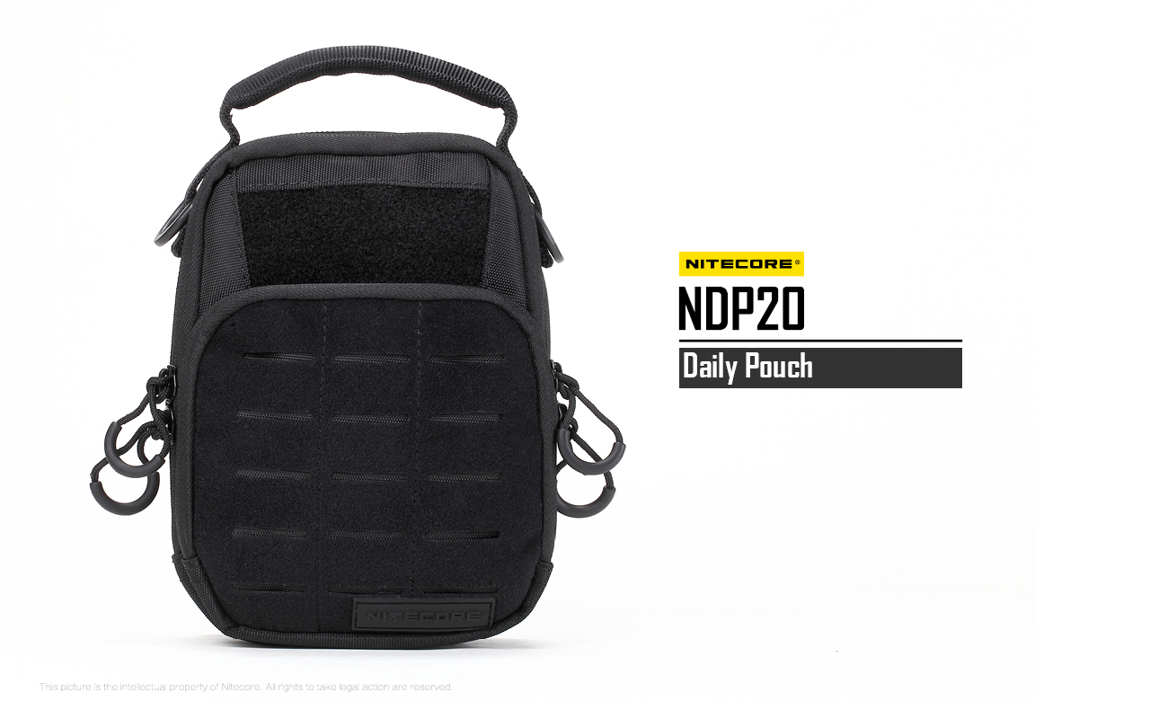 Nitecore NDP20 Daily Tactical Pouch - Every Day Carry Nylon Shoulder ...