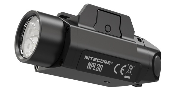 Nitecore NPL30 - Weapon Mount Light, Picatinny Rail Mount Strobe Light ...