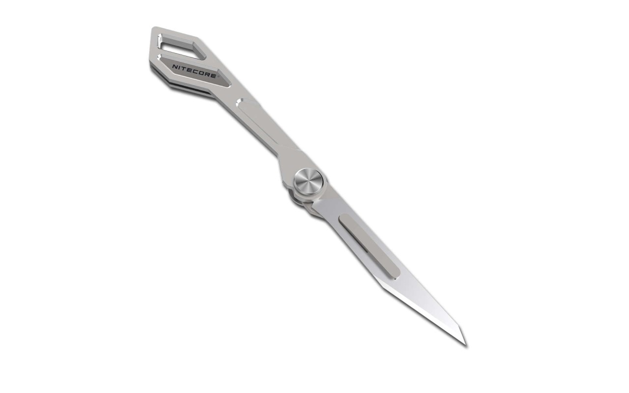 Nitecore NTK05 Feather Weight Titanium Keychain Knife - Titanium Knives ...