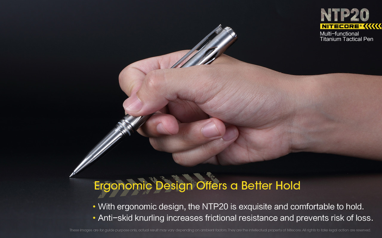Nitecore NTP20 Multi-Functional Titanium Tactical Pen - Nitecore ...