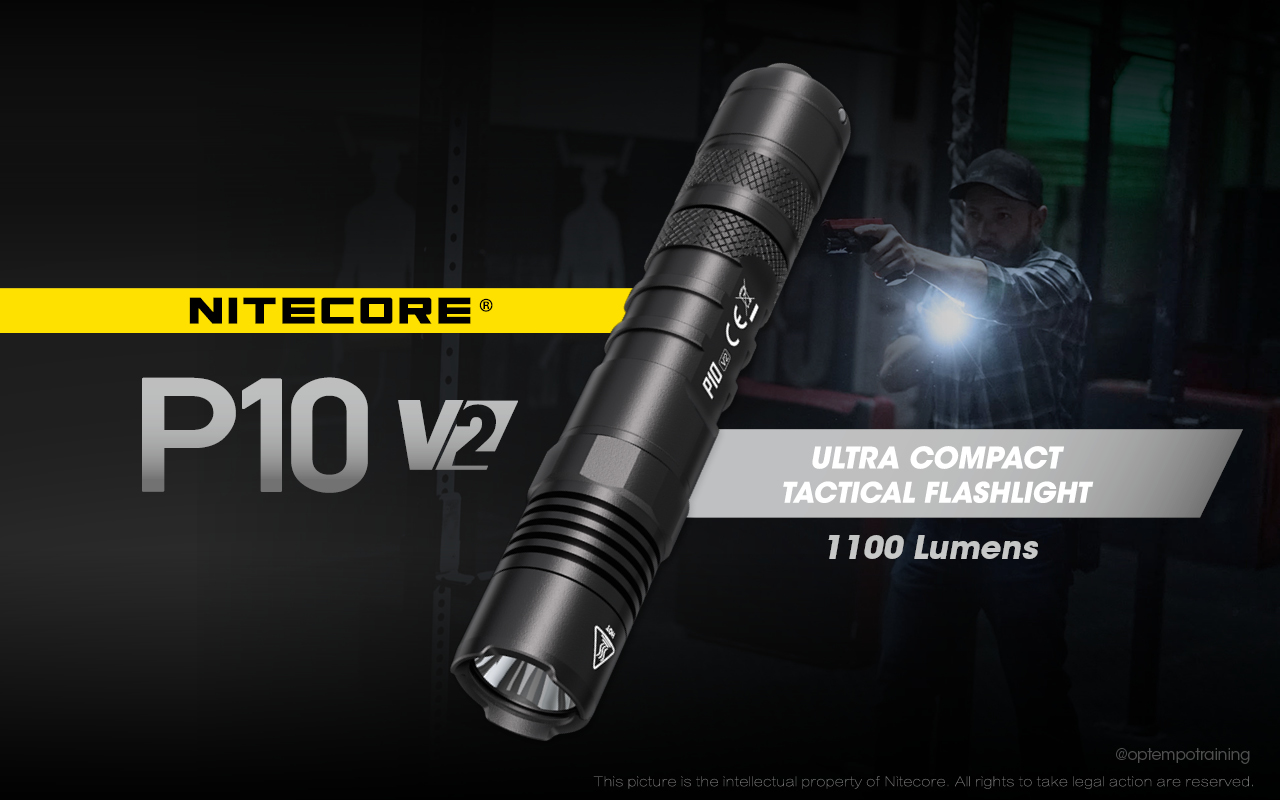 Nitecore P10 V2 Instant Strobe Tactical LED Flashlight for Police ...