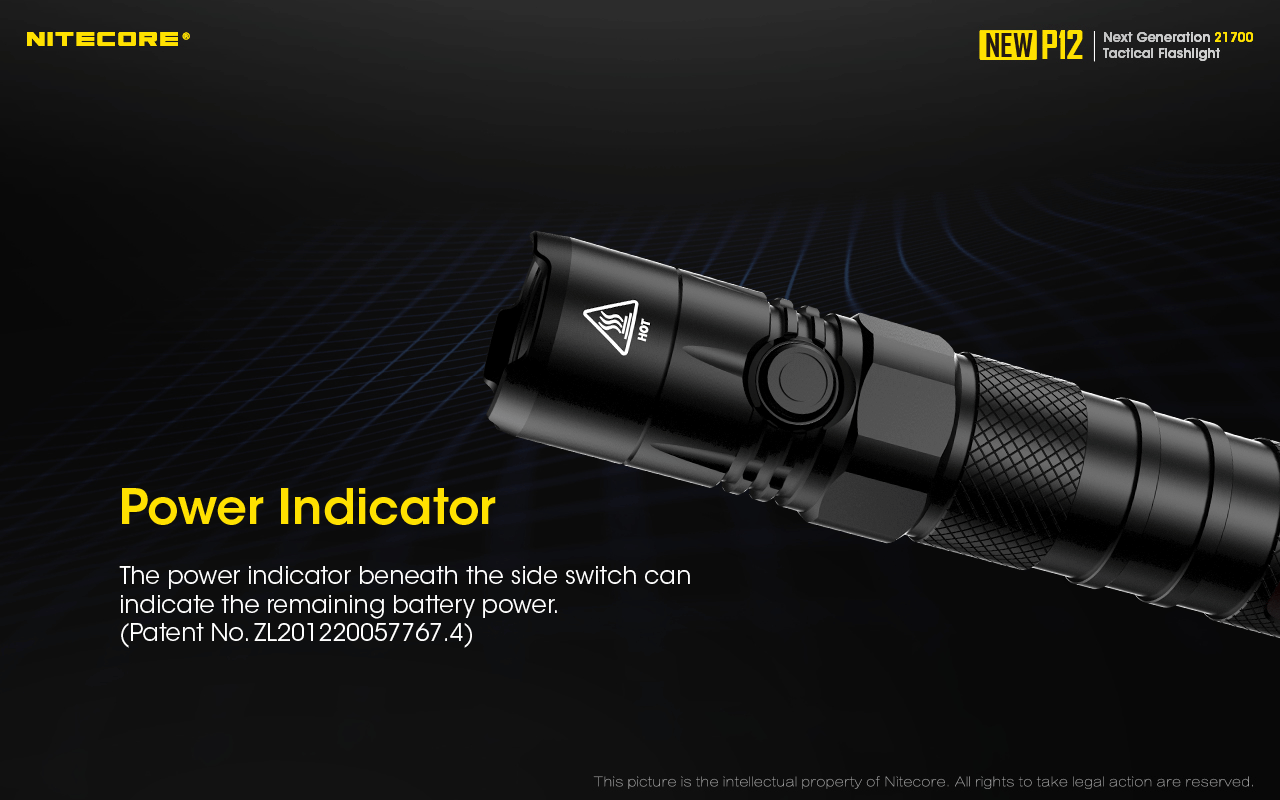 Nitecore NEW P12 - USB Rechargeable Tactical Flashlight, Nitecore New ...