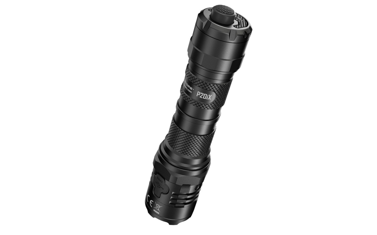 Nitecore P20iX High Output Instant Strobe Tactical Flashlight with 4000 ...