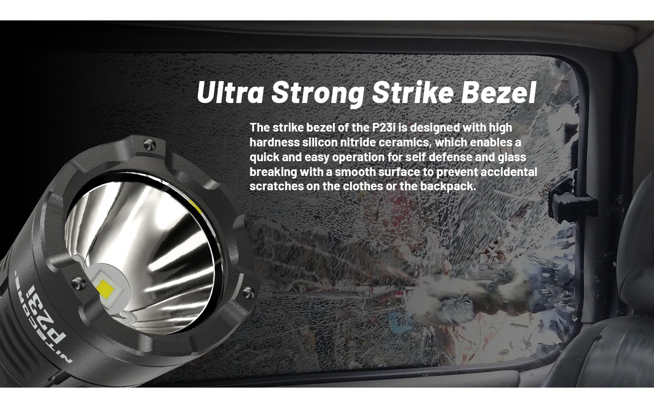 Nitecore P23i High Output Instant Strobe Rechargeable Tactical ...