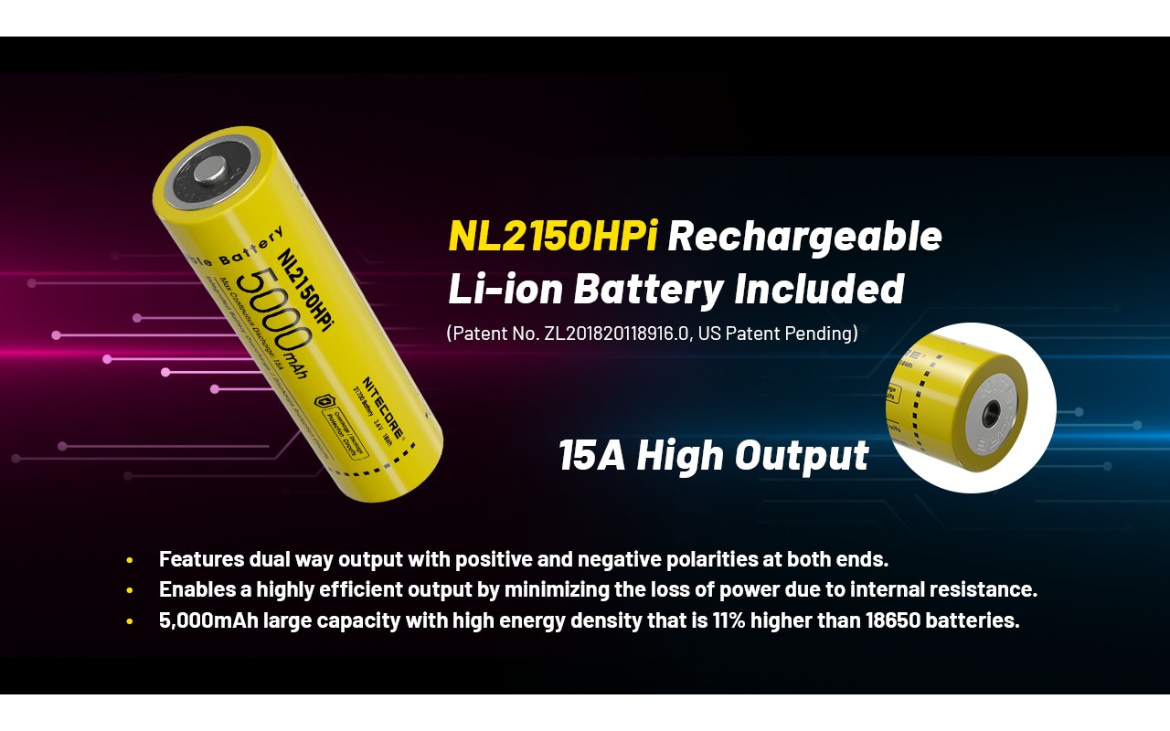 Nitecore P23i High Output Instant Strobe Rechargeable Tactical ...