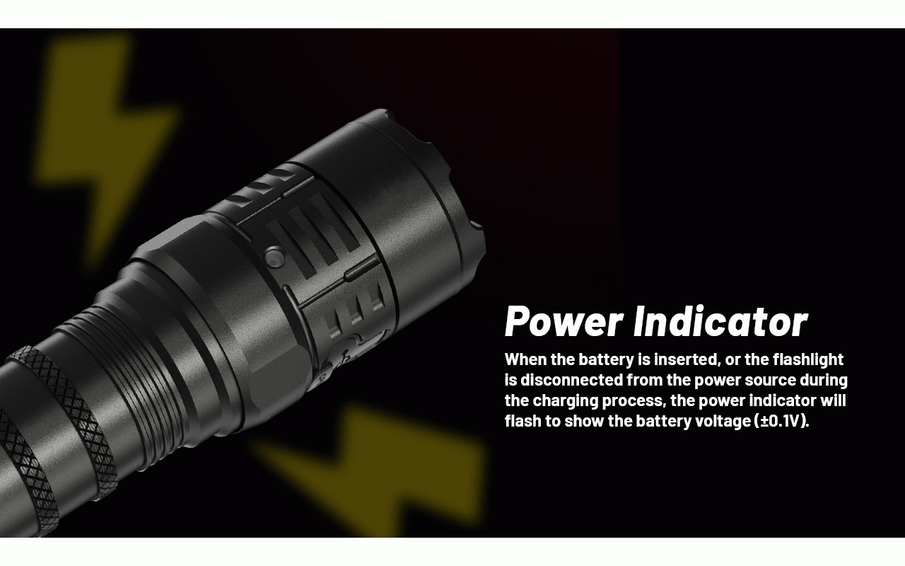 Nitecore P23i High Output Instant Strobe Rechargeable Tactical ...
