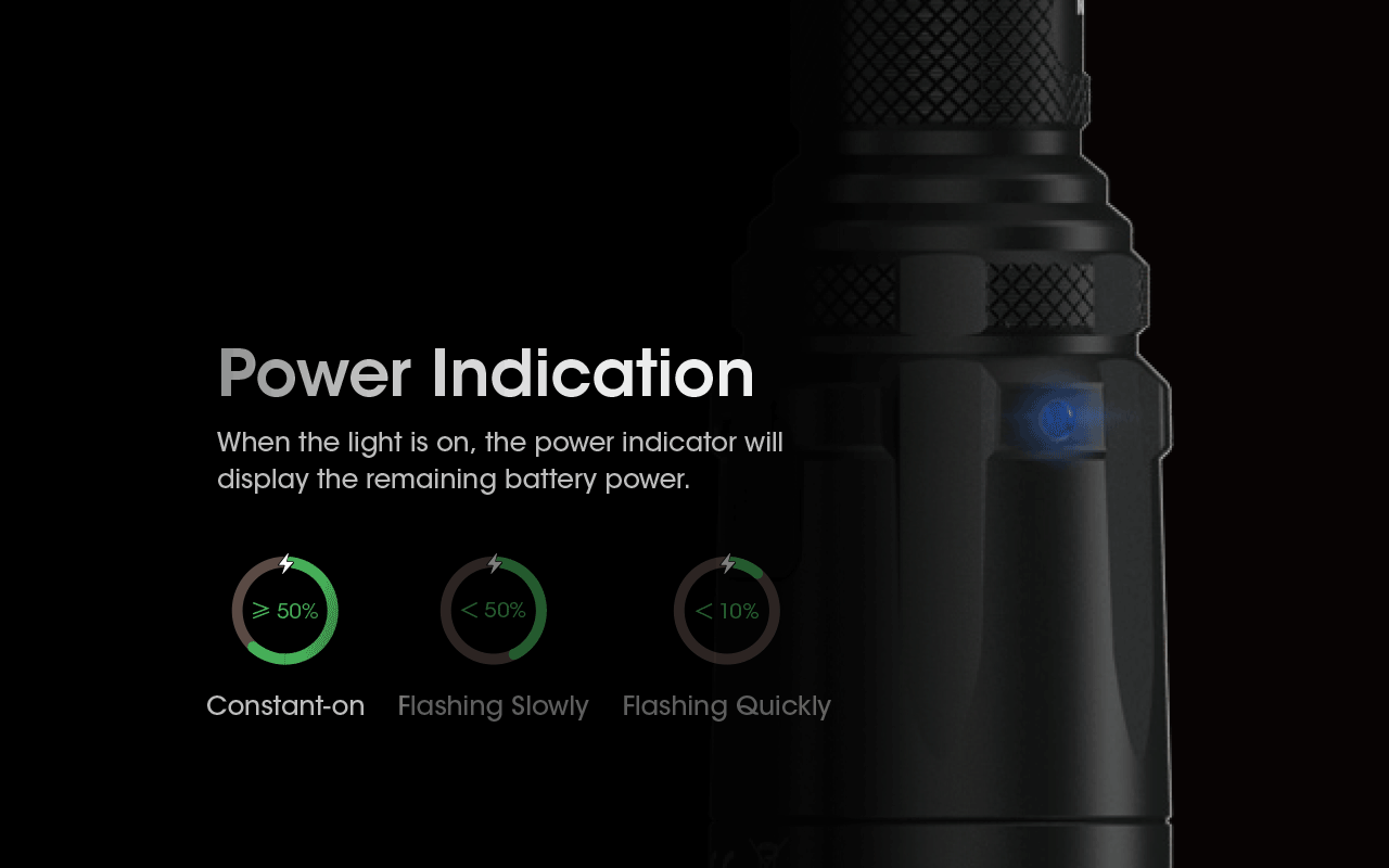 Nitecore SRT7i - 4th Generation SRT Series Rechargeable Tactical ...