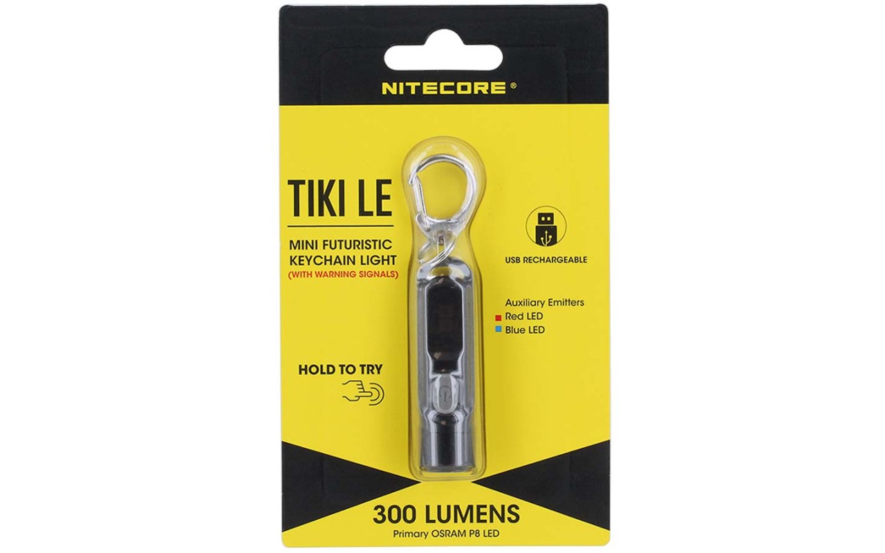Nitecore TIKI LE, 300 Lumens Updated USB-C Rechargeable Law Enforcement ...